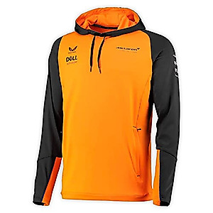 McLaren F1 Men's 2022 Team Hooded Sweatshirt (2XL) Orange