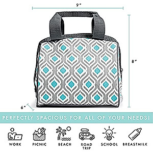 Fit+Fresh Charlotte Adult Insulated Lunch Bag women love as a Lunchbox, Lunch Tote, Cute Small Lunch Box For Women, Lunch box Men, Lunch Bags Women, Insulated Lunch Box, Lunch Boxes, Adult Lunch, Gray