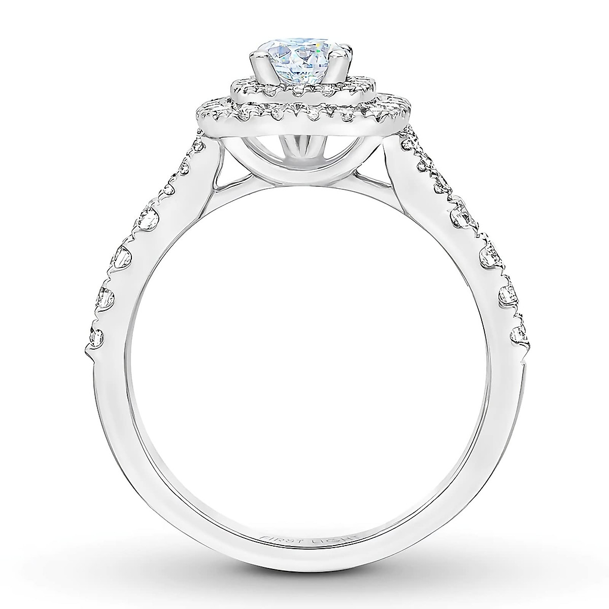 Molioaki 1-1/5 Carat (ctw) Bridal Set moissanite engagement rings for women Platinum Plated Silver ring moissanite rings- 10