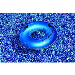 Swimline 36'' Waterpark-Style Handle Ring Tube, Colors May Vary