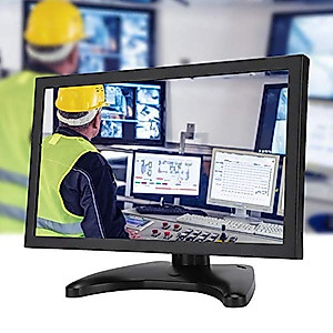 Pwshymi 11.6in 1920x1080 HD Resistance Touch Screen Metal Industrial Monitor G1116-R (2556 100-240V)(#1) Monitor Escritorios y periféricos