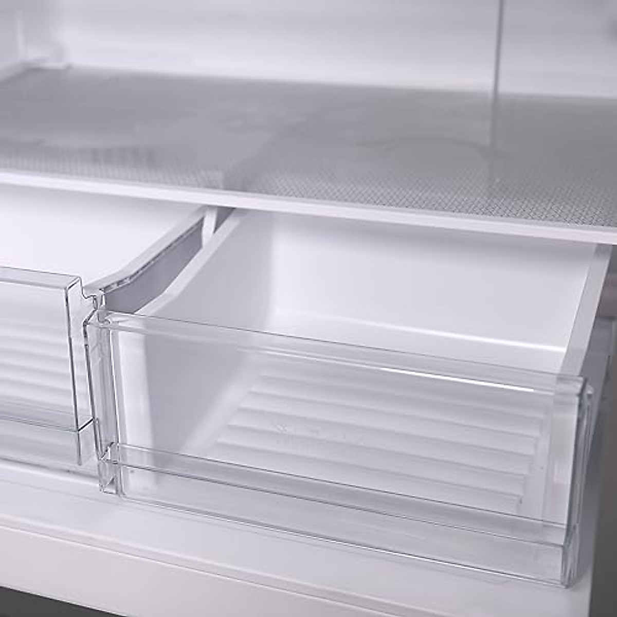 West Bend Frost Free French Door Refrigerator, 17.5-Cu.Ft, Metallic