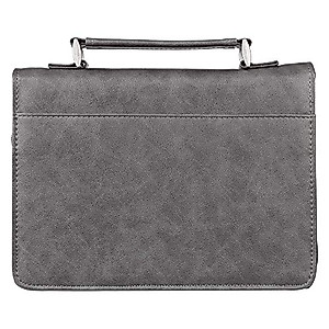 Christian Art Gifts Women's Fashion Bible Cover All Things are Possible Matthew 19:26, Turquoise/Silver Vines Faux Leather, Medium