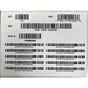 LG TONE Free True Wireless Bluetooth Earbuds T90 - Adaptive Active Noise Cancelling Earbuds with Dolby Atmos, Black, Small