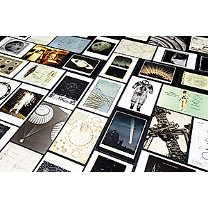 The Night Sky: Fifty Postcards (50 designs; archival images, NASA ephemera, photographs, and more in a gold foil stamped keepsake box;)