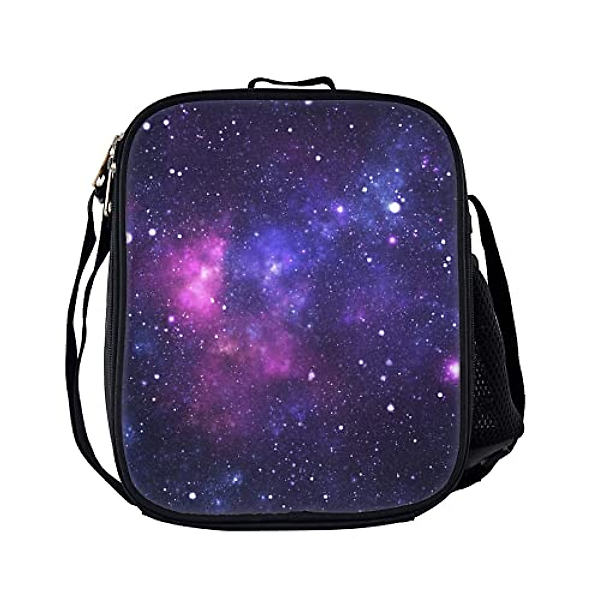 KXZOYLM Galaxy Backpacks Outer Space Backpack 3 Pieces Sets Space Backpack with Lunch Box And Pencil Case Casual Planet Shoulder Bag for Boys Girls Teens Men Women