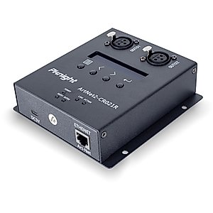 Pknight ArtNet DMX 1024 Ethernet Lighting Controller Interface，2 Universe/Truss Mountable/PoE CR021R