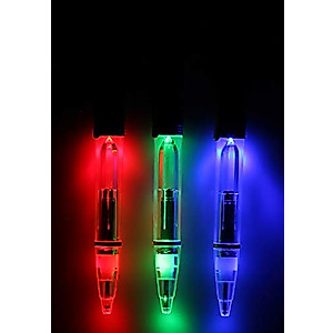 Bioworld Star Wars Light-Up Lightsaber Refillable Ink Pens 3 PC Set - Darth Vader, Skywalker, and Obi-Wan