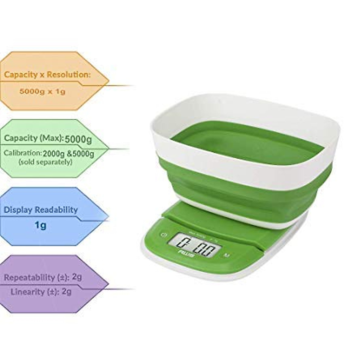 American Weigh Scales Xtend Collapsible Kitchen Scale.