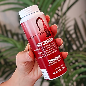 Lushy Lox Dry Shampoo Powder for Red Hair Shades - All Natural Ingredients 1.7 oz