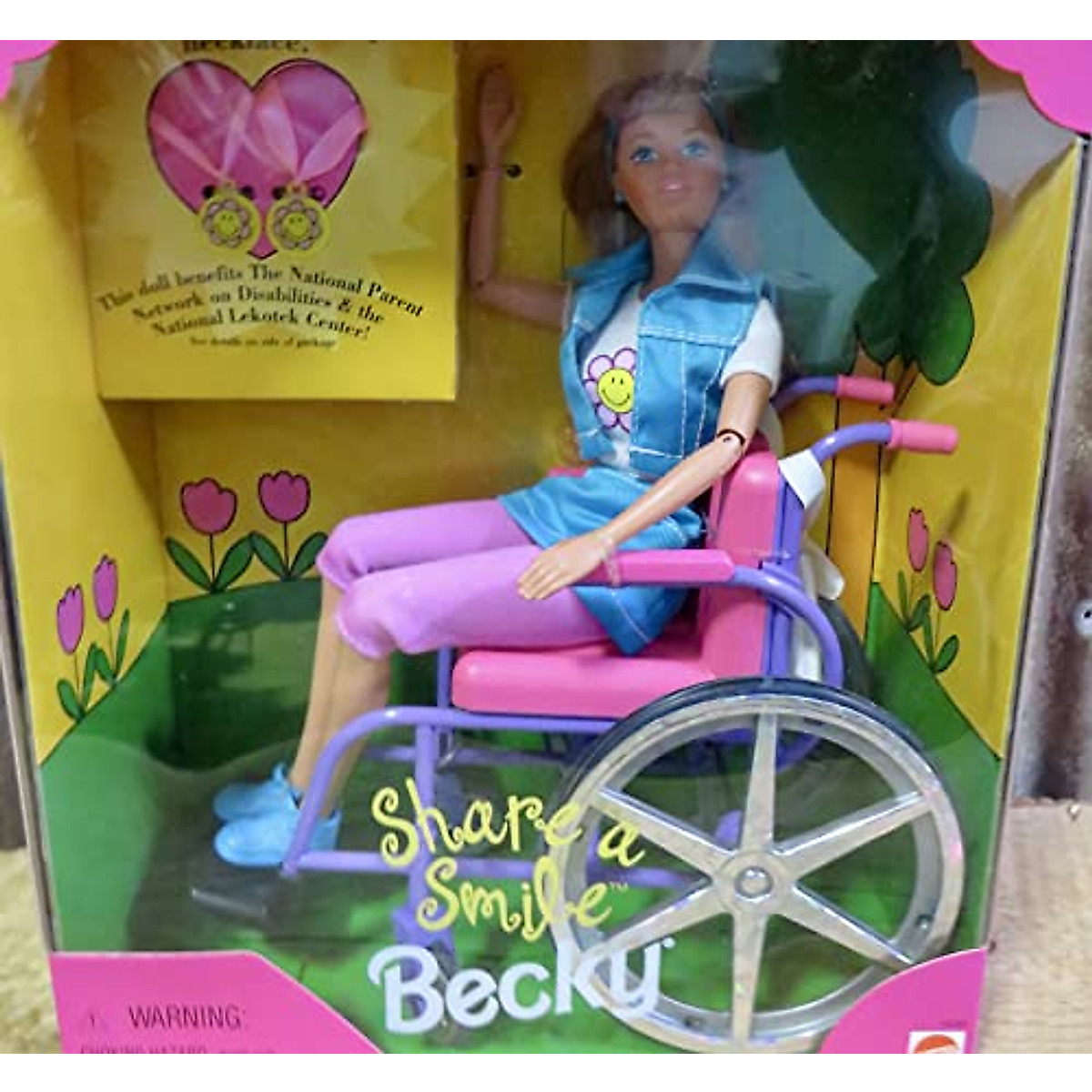 Barbie Becky Share a Smile Special Edition Doll (1996)