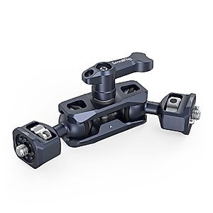 SmallRig Dual Ball Heads Magic Arm for Sony FX6 / FS5 / FS5 II, Articulating Magic Arm with 1/4"-20 Screw, Aluminum Alloy Camera Monitor Mount Arm, Max. Load 5.5kg, Only 88g - 4123