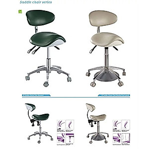 APHRODITE Standard Dental Mobile Chair Saddle-1 Doctor's Stool PU Leather Dentist Chair from Aries Outlets