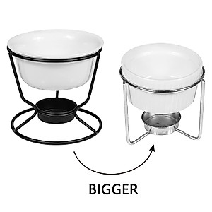 Crab Leg Cracker Tool Butter Warmers for Seafood Crab Leg Crackers Crab Lobster Butter Ceramic Warmers Set for Seafood Crab Crackers and Tools (9PCS)