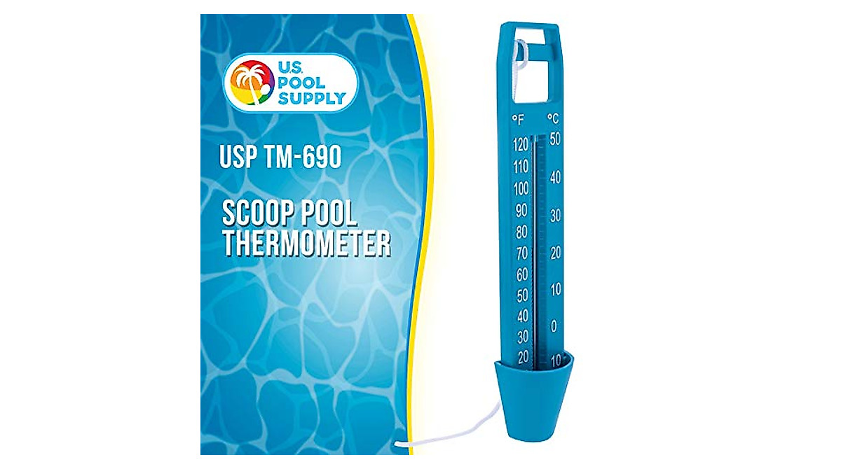 Easy Read Analog Pool Thermometer for Pools & Spas
