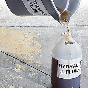 DYMO LW Durable Industrial Labels for LabelWriter 4XL Label Printers, White Poly, 4-1/16” x 6-1/4”, Roll of 200 (1933086)