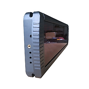 AZOOU 5-inch Hight Character Single Sided LED Sport Timing Clock Countdown/up Timer with IR Remote Control Red Color