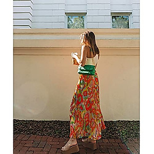 SINBONO Women Crossbody Bag, Alyssa Soft Quilted Shoulder Bags Small Purse with Magnetic Closure