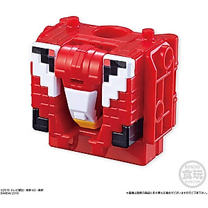 Bandai Shokugan Super Mini PLA Zyu-Oh King Doubutsu Sentai Zyuohger 01 (Set of 5)