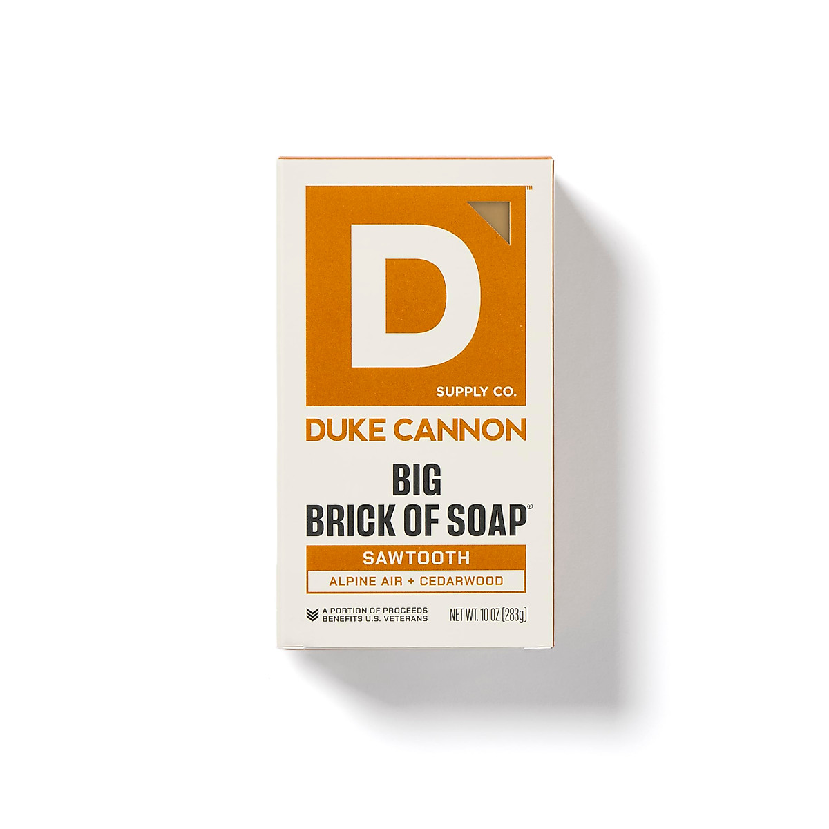 Duke Cannon Supply Co. Big Ass Brick of Soap Bar for Men The Frontier 40 (Leaf+Leather, Fresh Cut Pine, Campfire, Midnight Swim) Variety-Pack- Extra Large Masculine Scents, 10 oz (Variety 4 Pack)