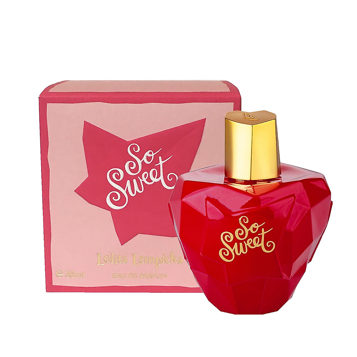 Lolita Lempicka So Sweet Eau De Parfum Spray - Floral Fruity Gourmand - Ideal for Daily Wear and Special Events - 1.0 Oz
