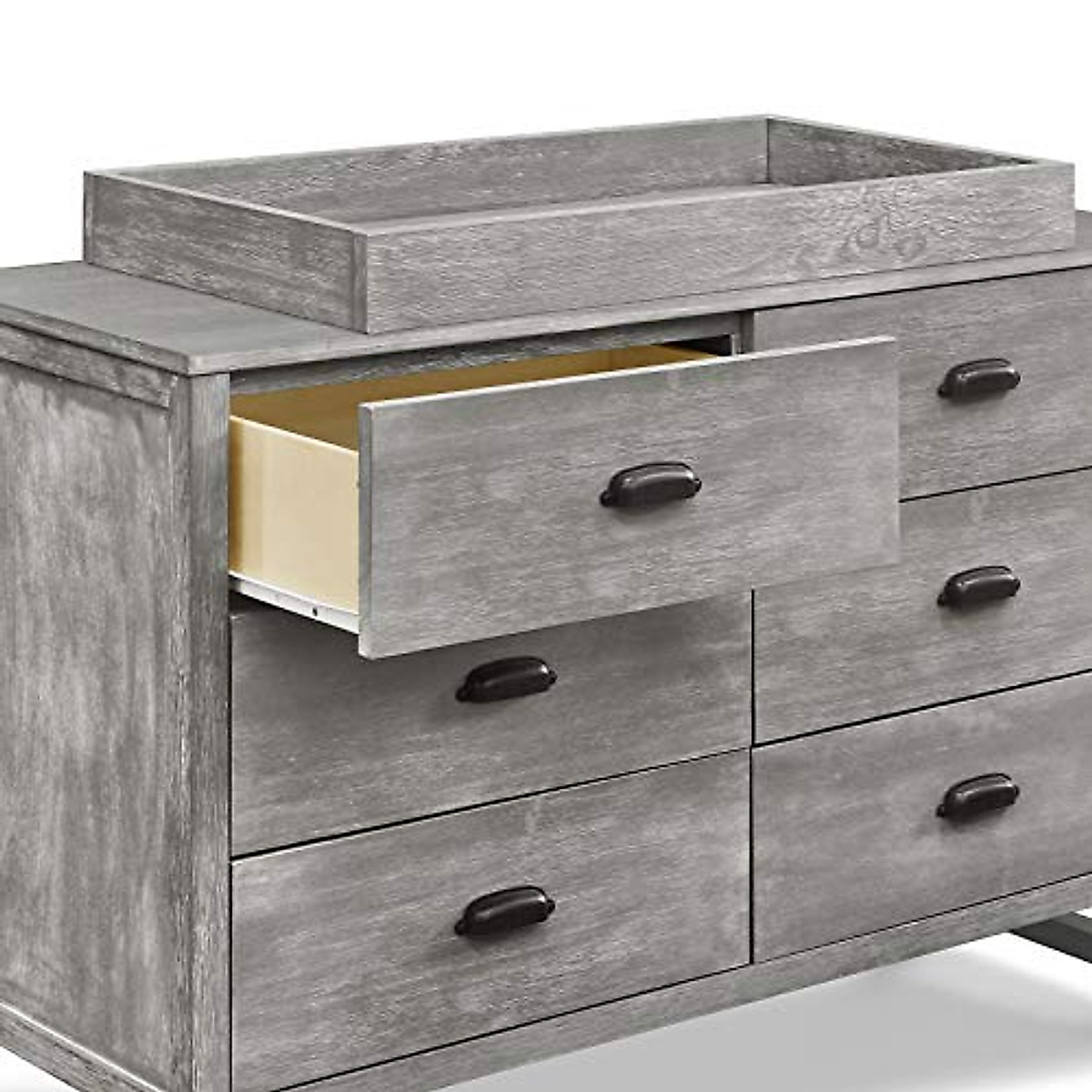 DaVinci Fairway 6-Drawer Double Dresser in Cottage Grey