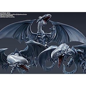 TAMASHII NATIONS - Yu-Gi-Oh! Duel Monsters - Blue-Eyes White Dragon, Bandai Spirits S.H.MonsterArts Action Figure