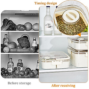 Hutuzldz Divided Serving Tray with Lid, 6 Compartments Snackle Box Charcuterie Container, Portable Snack Platters for Fruit, Nuts, Vegetable, Entertaining, Party, Picnic (1 pack 6 Compartments)