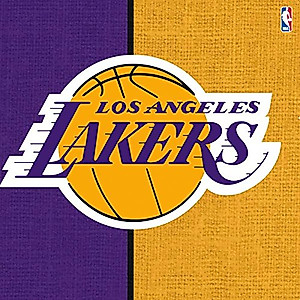 Skinit Decal Gaming Skin Compatible with PS4 Slim Bundle - Officially Licensed NBA Los Angeles Lakers Canvas Design