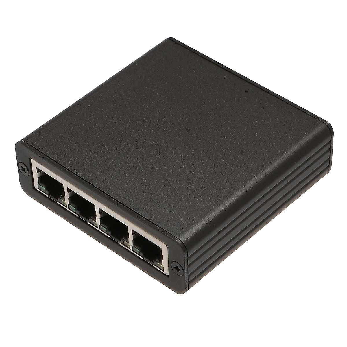 Syba 4 Port RJ45 Gigabit USB 3.0 Network Adapter NIC RTL8153 RealTek SY-HUB24047, Black