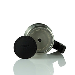 Hogg 20oz Sublimatable Grippy Tumbler with Removable Handle, Lid, and Stainless Steel Straw, DIY, Customizable, Double Wall Insulated Tumblers (Clear)