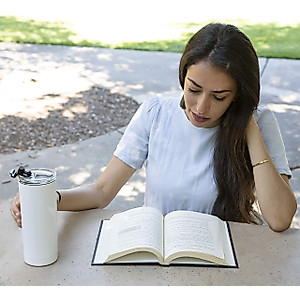 MIRA 20 oz Stainless Steel Vacuum Insulated Tumbler with Tritan Flip Lid - Double Walled Thermos Mug for Hot or Cold Drinks - Reusable Travel Cup - Taffy Pink