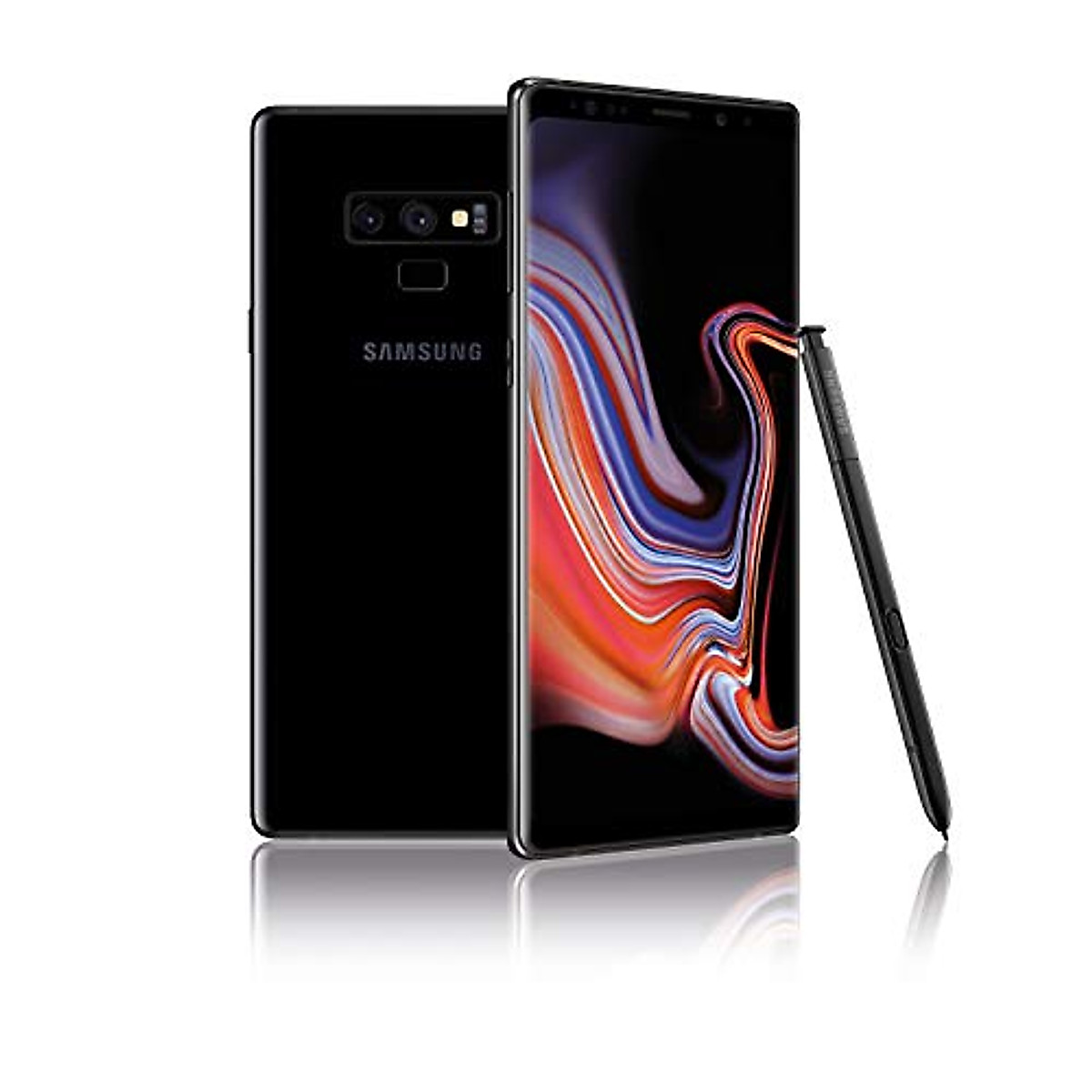 Samsung Galaxy Note9 128GB (Single-SIM) SM-N960F (GSM Only, No CDMA) Factory Unlocked 4G/LTE Smartphone - International Version (Midnight Black)