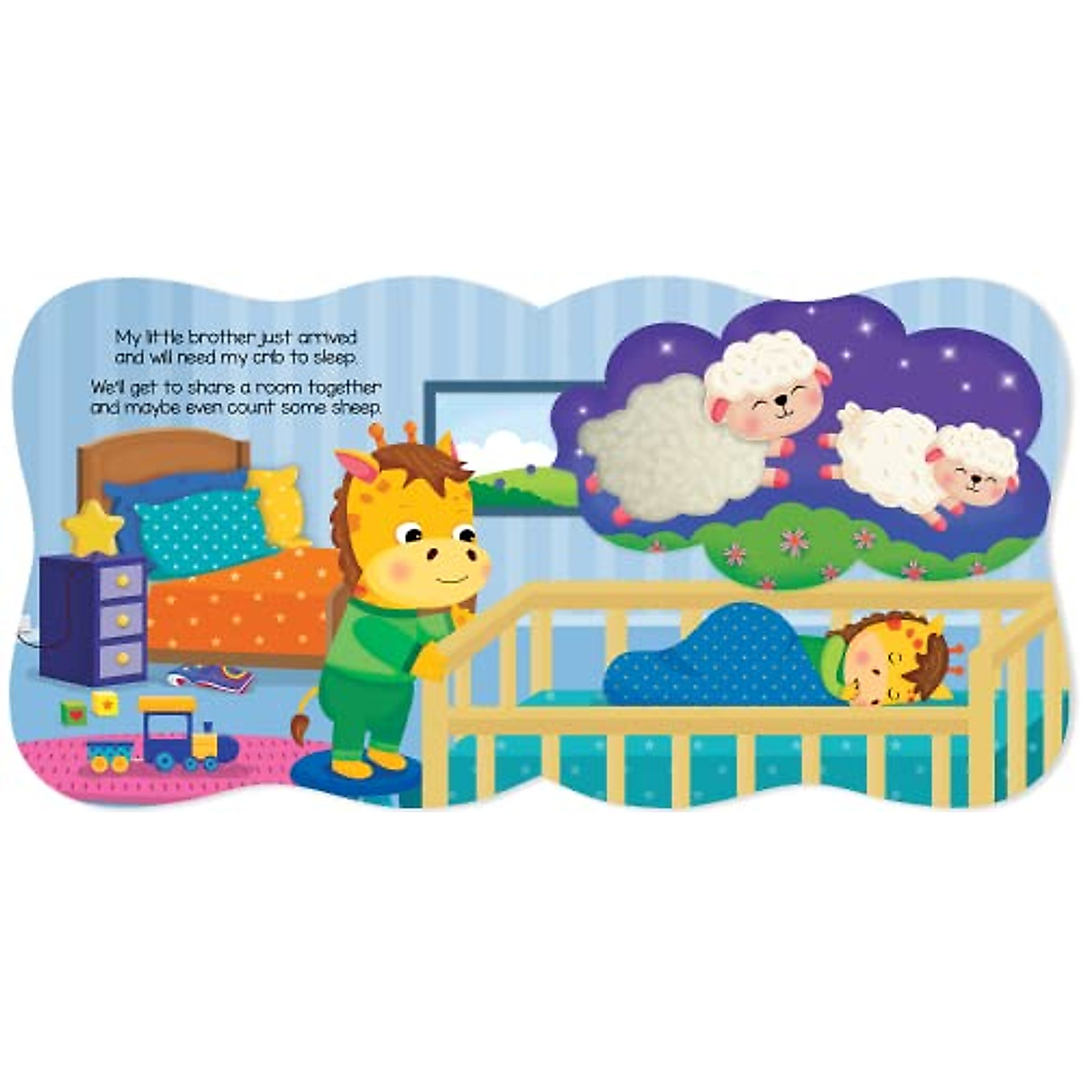 My Big Bed - Touch and Feel Board Book - Sensory Board Book
