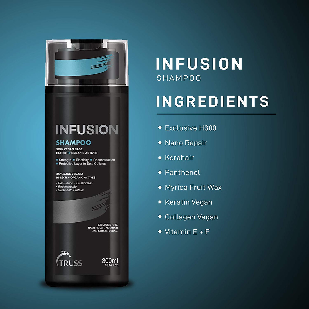 TRUSS Infusion Shampoo and Conditioner Set Bundle