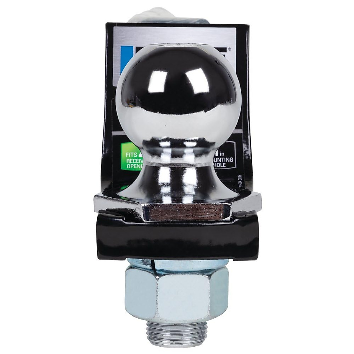 Reese Towpower 21542 Class III Towing Starter Kit, Black with Ch Ball