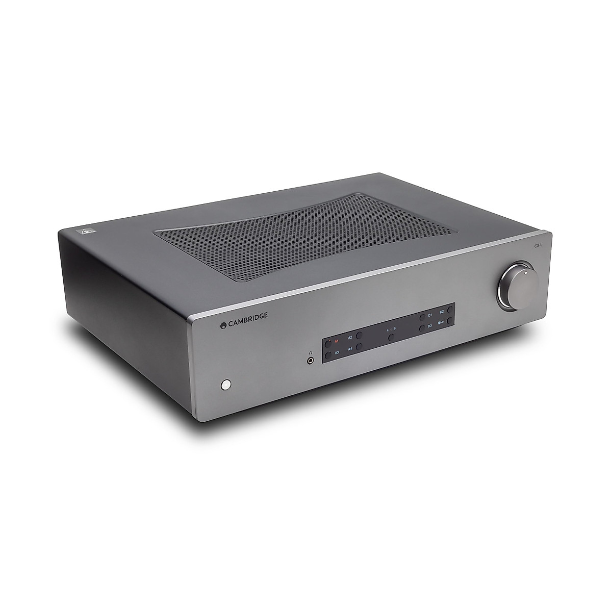 Cambridge Audio CXA81 Stereo Two-Channel Amplifier with Bluetooth and Built-in DAC - 80 Watts Per Channel (Lunar Grey)