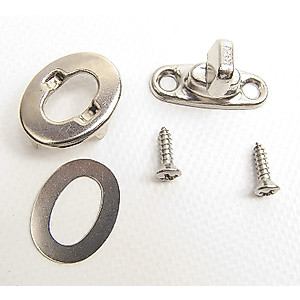 Turn Buttons, Common Sense Fastener, Eyelets, Clinch Plates & Stainless Steel Mounting Screws - 10 of Each Piece