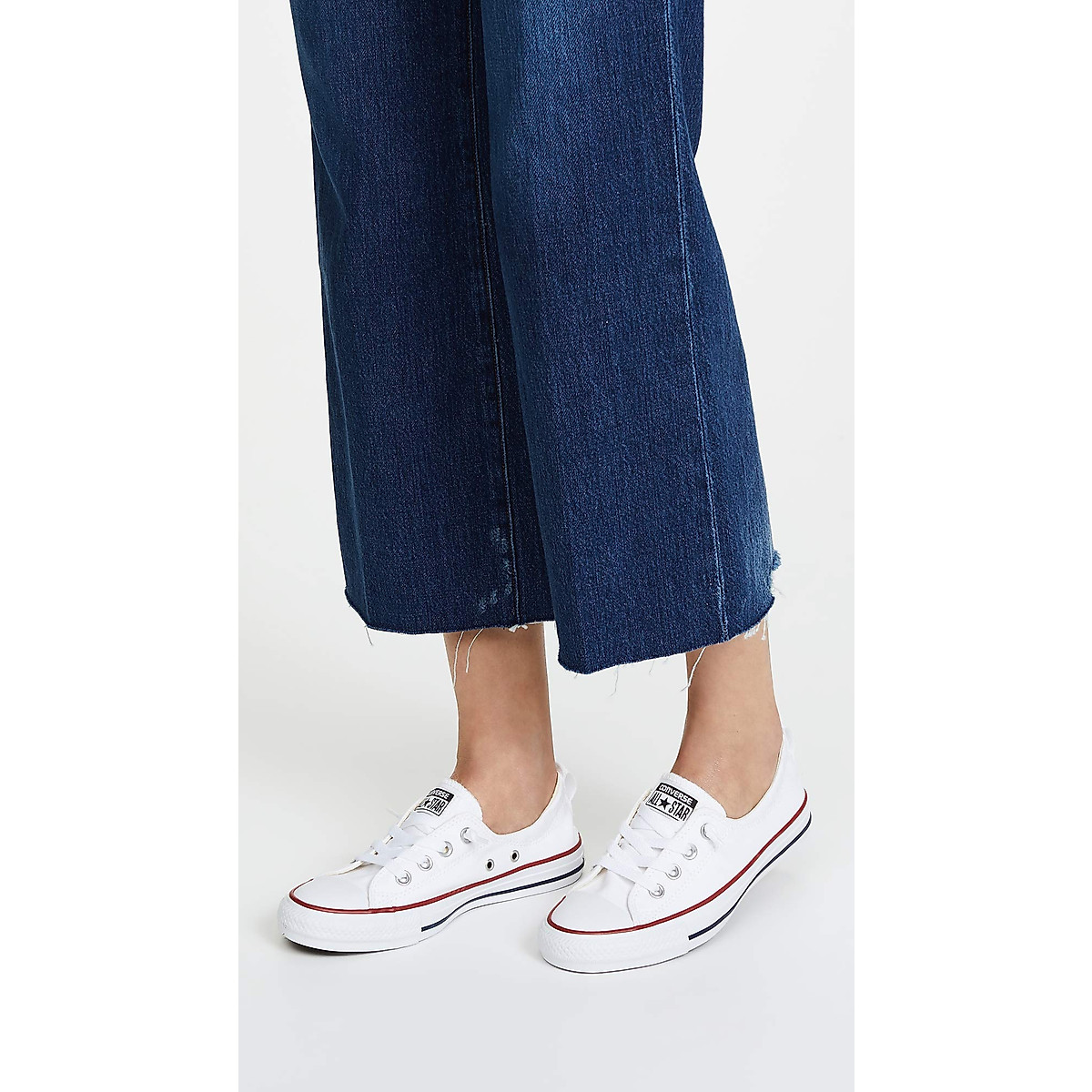 Converse Women's Chuck Taylor All Star Shoreline Slip On, White, 9 Medium US