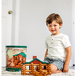 Lincoln Logs 100th Anniversary Tin