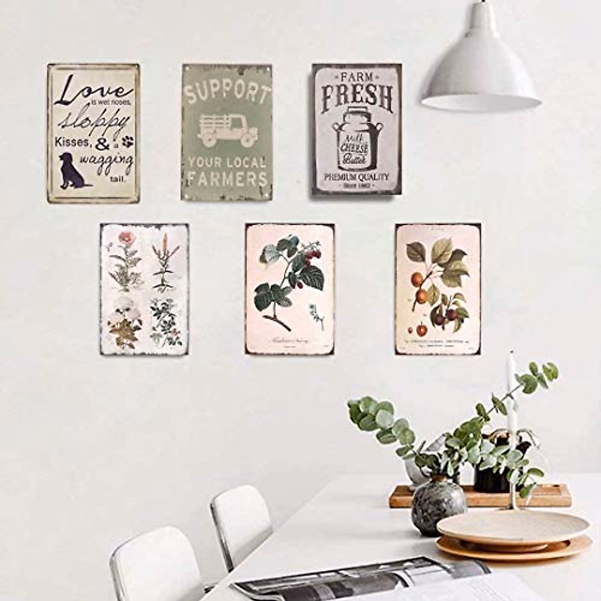 Vintage Metal Tin Sign Witchcraft -Knowledge Halloween Witch Sweep signs Posters tin Sign Metal 12x8 -Best gift