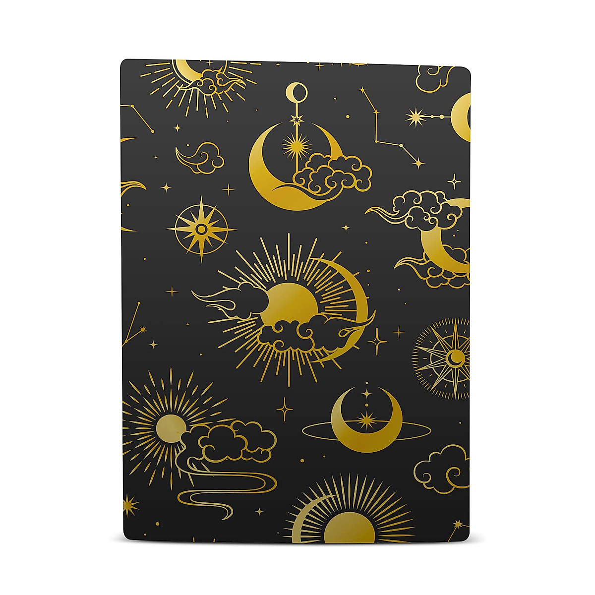 Head Case Designs Officially Licensed Haroulita Sun Moon and Stars Art Mix Vinyl Faceplate Sticker Gaming Skin Case Cover Compatible with Sony Playstation 5 PS5 Digital Edition Console