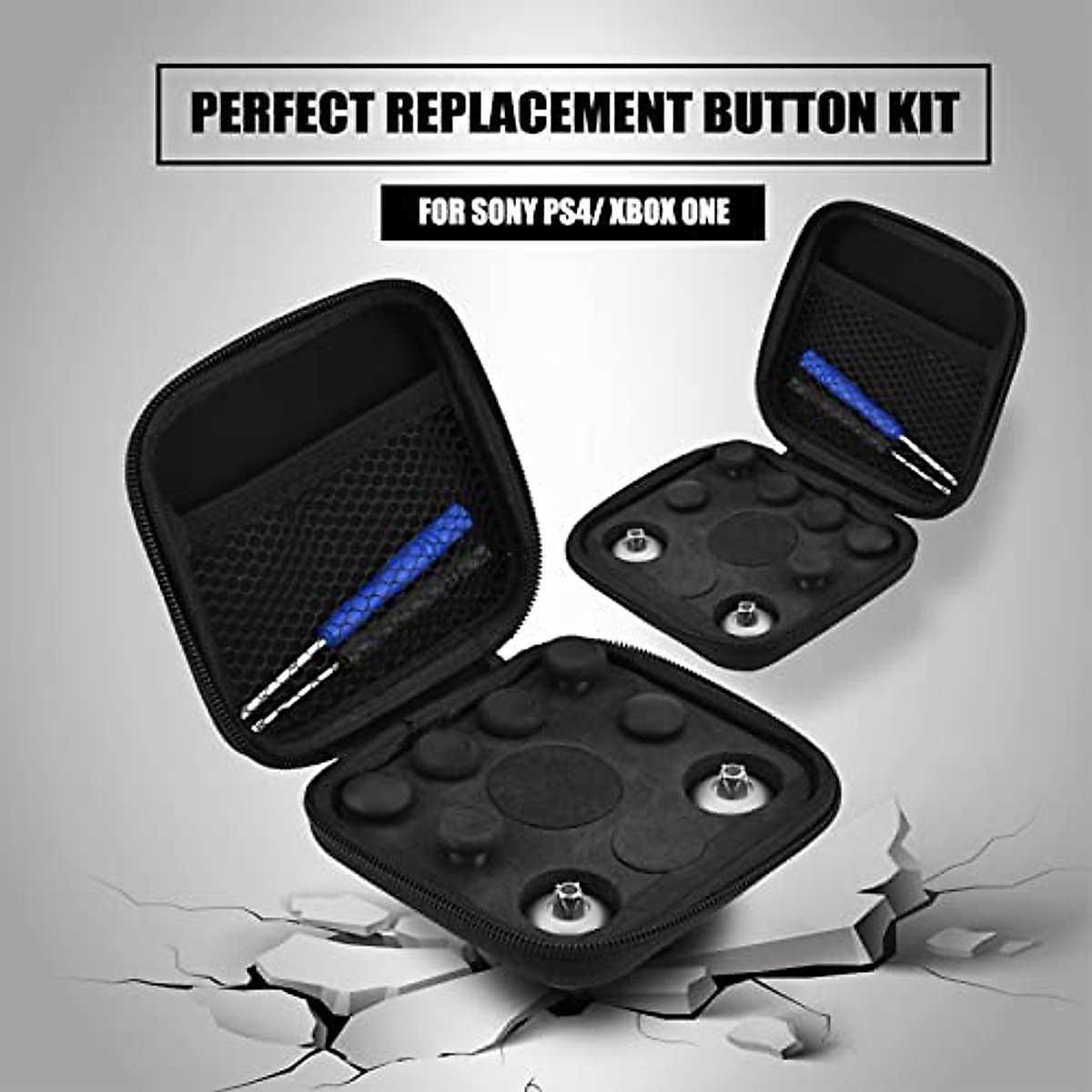 Thumb Stick, Joystick Button 3 Pairs for Game Console