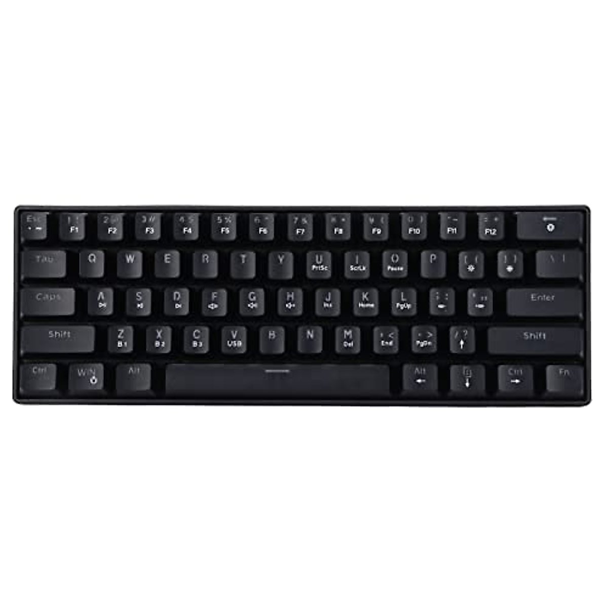 01 02 015 Mechanical Keyboard, Ultra Thin Gaming Keyboards Color Backlit for Universal Computers