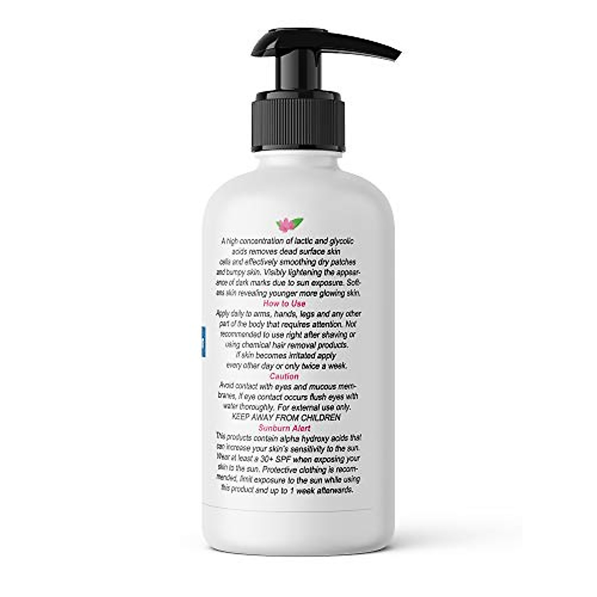 Planet Eden 20% Gly-Lactic Face and Body Skin Cream Lotion - 10% Glycolic and 10% lactic Acid for Exfoliation (8 oz)