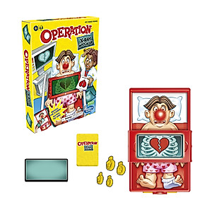 Hasbro Gaming Operation X-Ray Match Up Board Game for 2 or More Players, Matching Game for Kids Ages 4 and Up, with Lights and Sounds