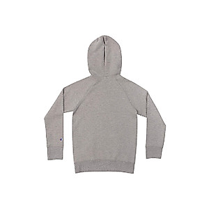 Champion Kids Clothes Sweatshirts Youth Heritage Fleece Pull On Hoody Sweatshirt with Hood (Medium, Heritage Oxford Heather)