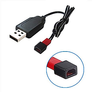 3.7V 1100mAh 15C Li-ion Battery for FT008 RC Boat 3.7V 18500 Batteries for Toy Battery JST Plug 2 Pack with USB Charger