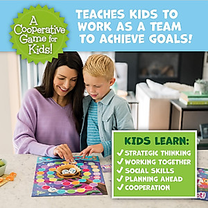 Peaceable Kingdom Hoot Owl Hoot Cooperative Color Matching Game for 2 to 4 Kids Ages 4+