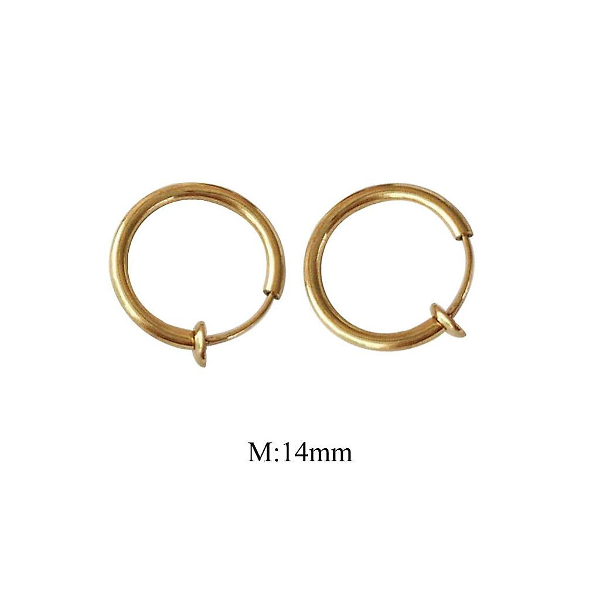 Sterling Silver Hoop Earrings for Women Men Girls, Hypoallergenic Cartilage Earring Endless Small Hoop Earrings Set, 2 Pairs Tragus Earrings KANGMOON
